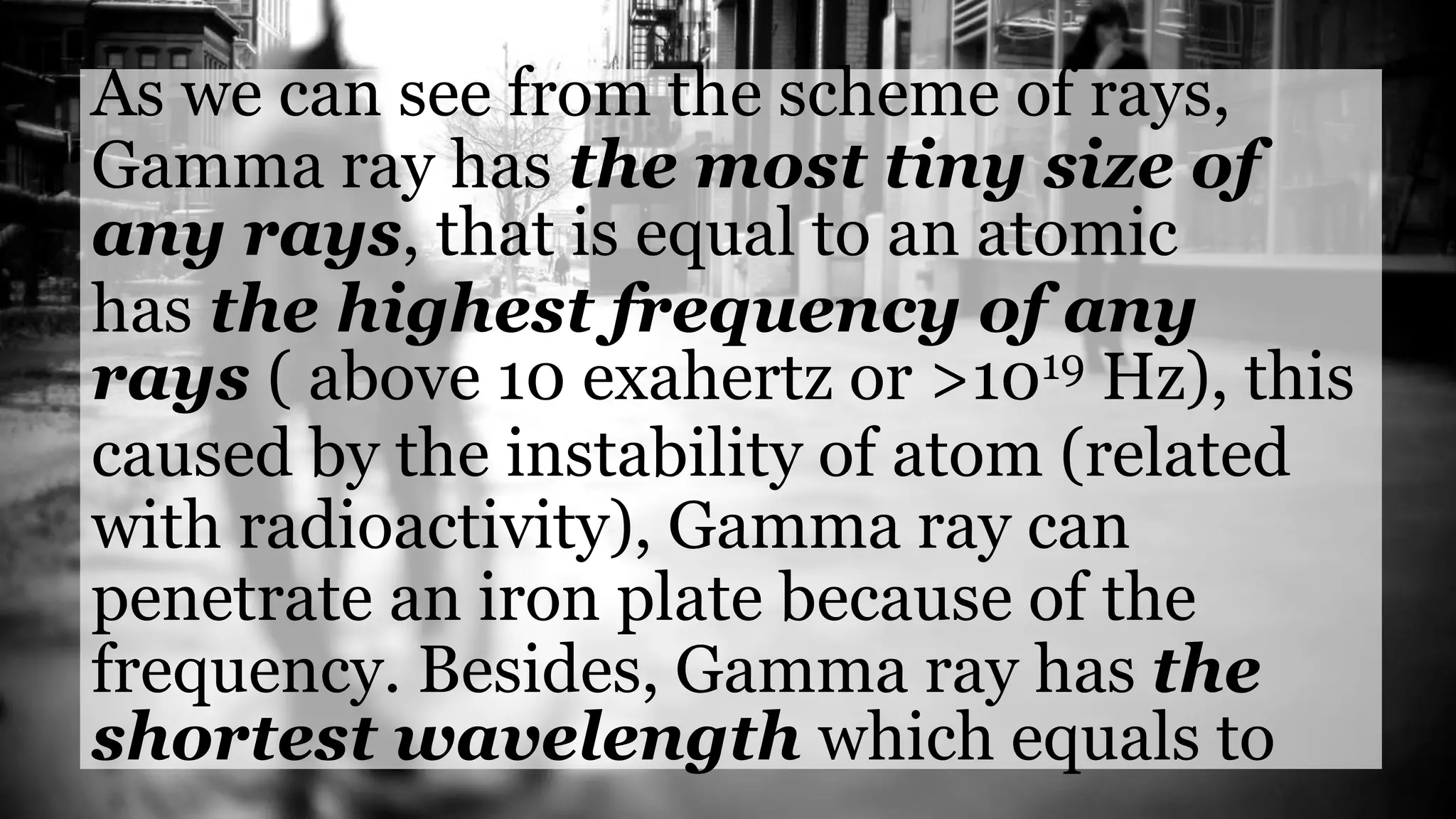 Physics Gamma Ray | PPTX
