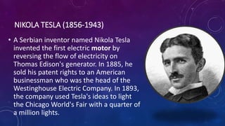 Physics: History and Development of Electricity | PPTX