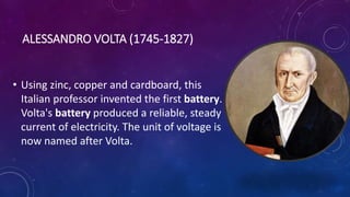 Physics: History and Development of Electricity | PPTX