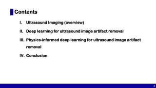 Physics informed deep learning for efficient b-mode ultrasound imaging ...
