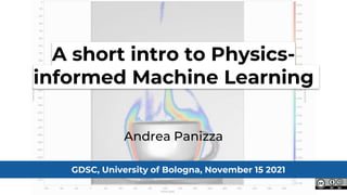Physics-Informed Machine Learning | PPTX