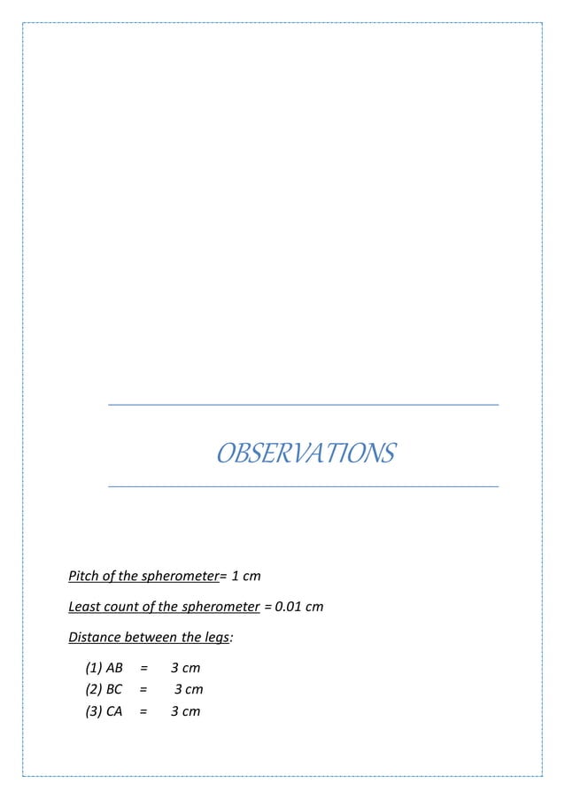 To find the refractive indexes of (a) water,(b) oil using a plane ...