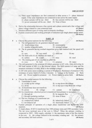 1st semester Physics stream (2013-June) Question Papers | PDF