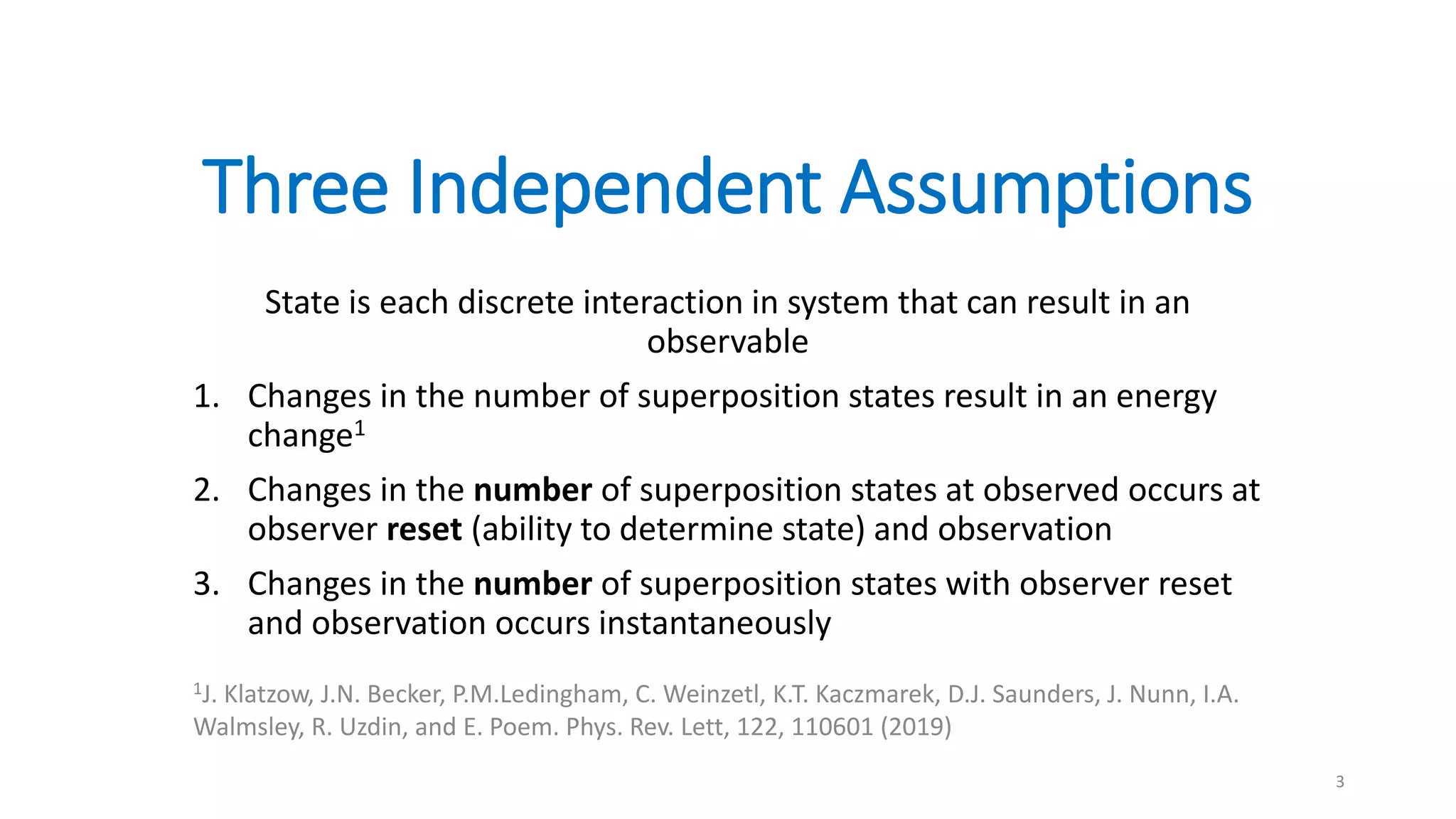 Quantum Mechanical Reset-Observer Reset, not Observation, results in QM ...