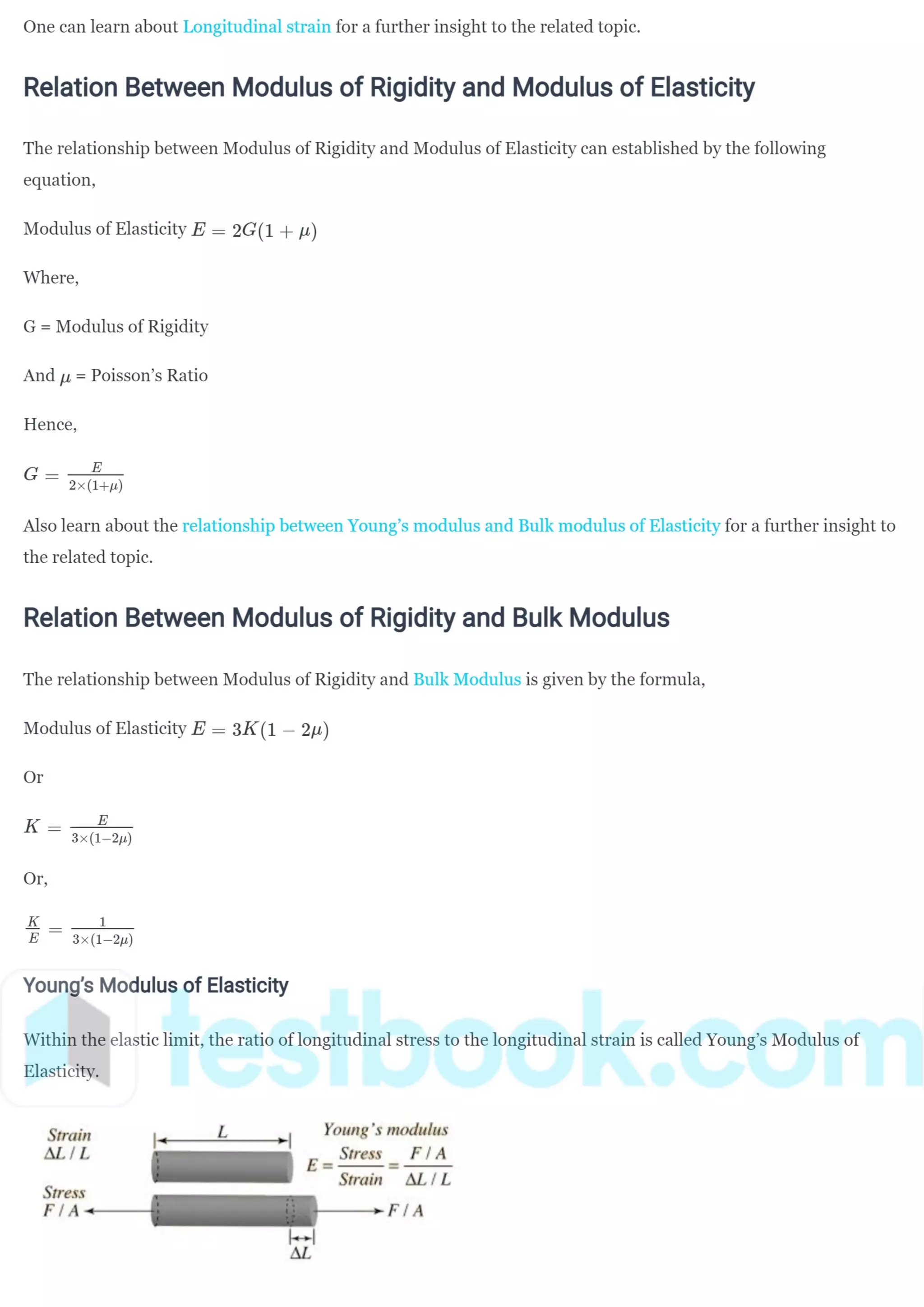Modulus of Rigidity | PDF