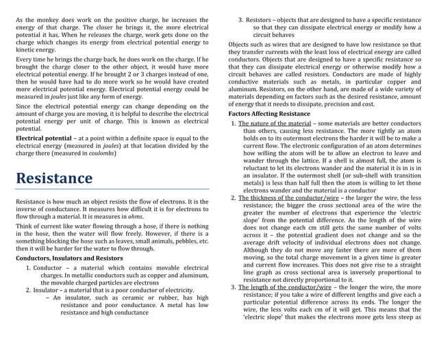 Physics ohm’s law | PPT
