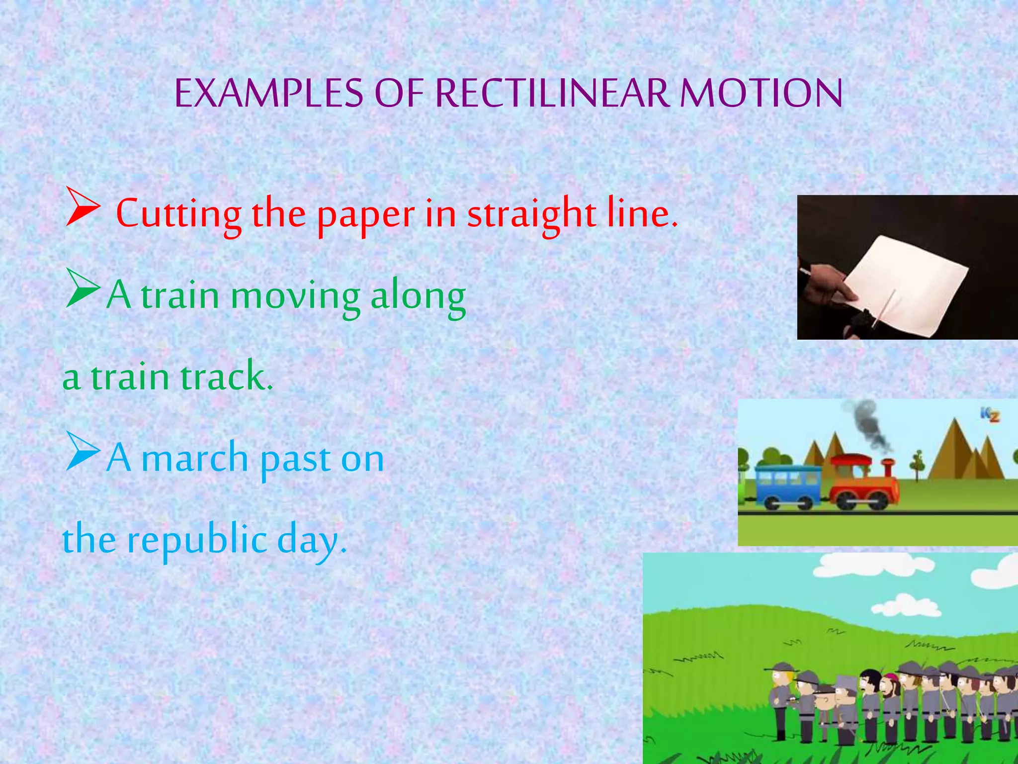 Physics rectilinear motion | PPT