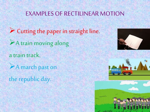 Physics rectilinear motion | PPT