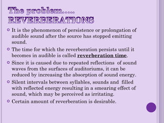 Physics reverberation | PPT
