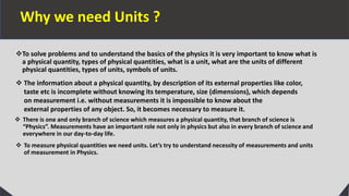 PHYSICS - UNITS.pptx