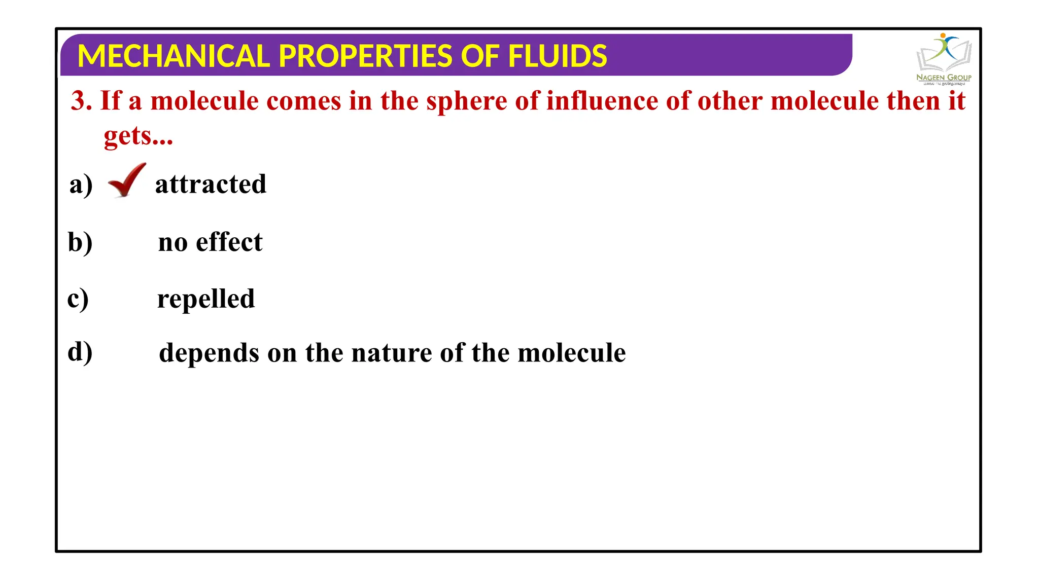 Physics - XI - Mechanical Properties of Fluids - Surface Tension.ppt