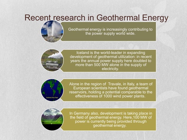 Geothermal and Nuclear Energy | PPTX