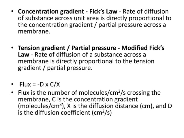 Physics In Anaesthesia | PPTX | Chemistry | Science