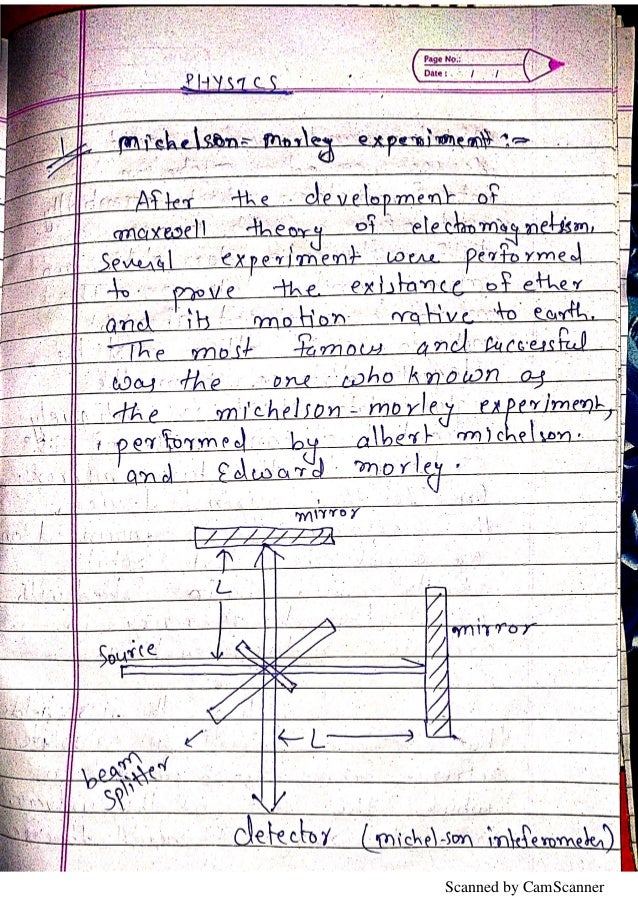 Physics Notes For B Sc 1st Year