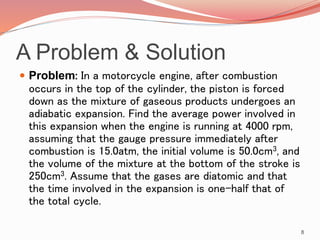 Work Done in an Adiabatic Process | PPTX