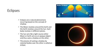 Solar and Lunar eclipse | PPTX