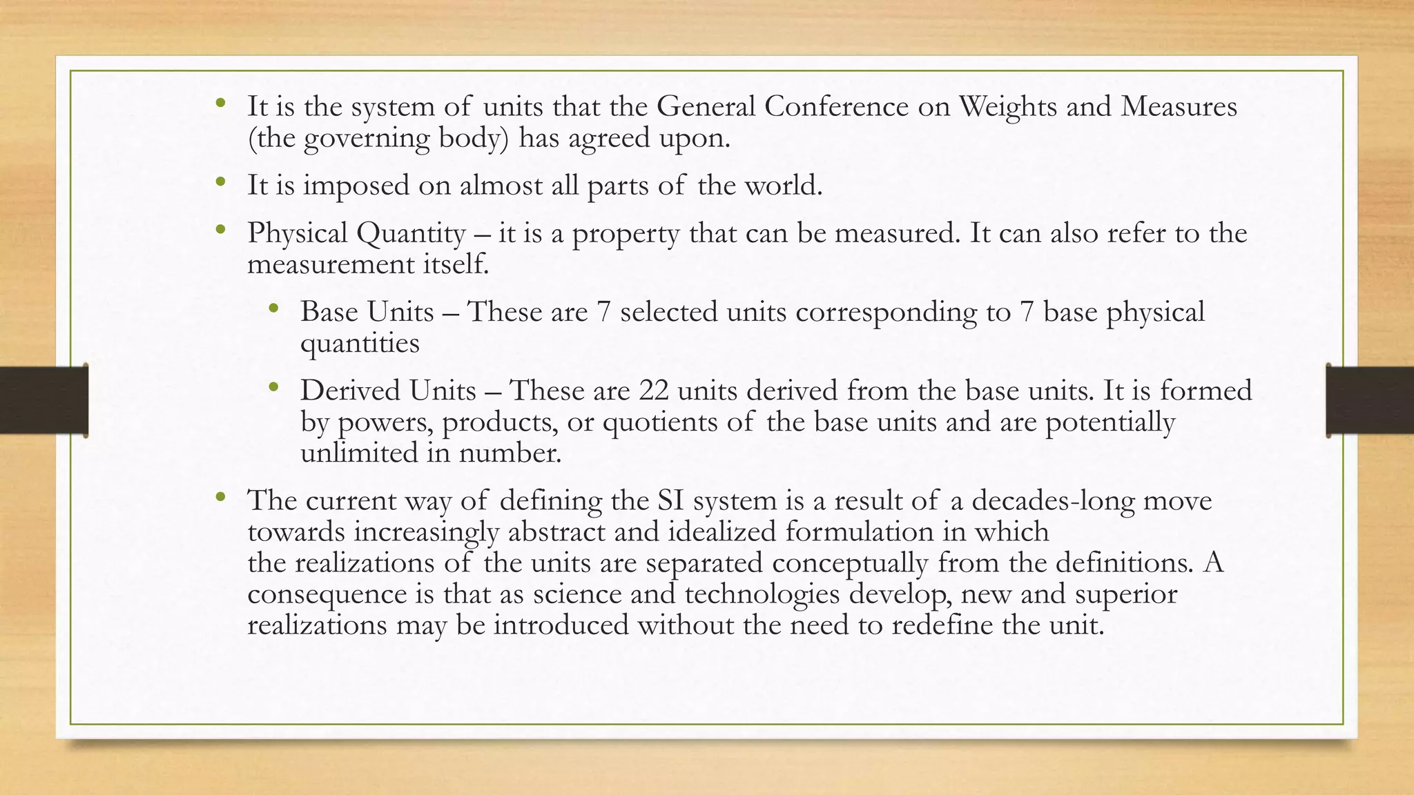 Quarter 1 Lesson 1 - Physical Quantities and Measurements | PPTX