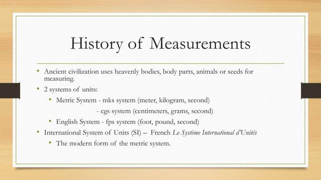 Quarter 1 Lesson 1 - Physical Quantities and Measurements | PPTX