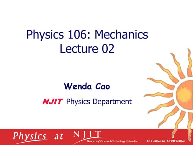 physics Mechanics.ppt