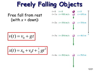 Velocity And acceleration | PPTX
