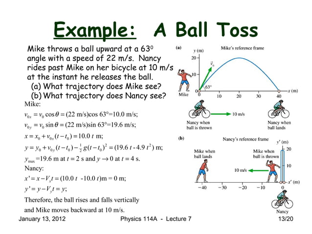 Relative motion and relative speed | PPT | Physics | Science