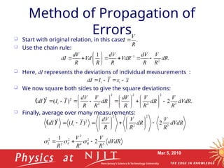 Error analysis techniques and observations.ppt