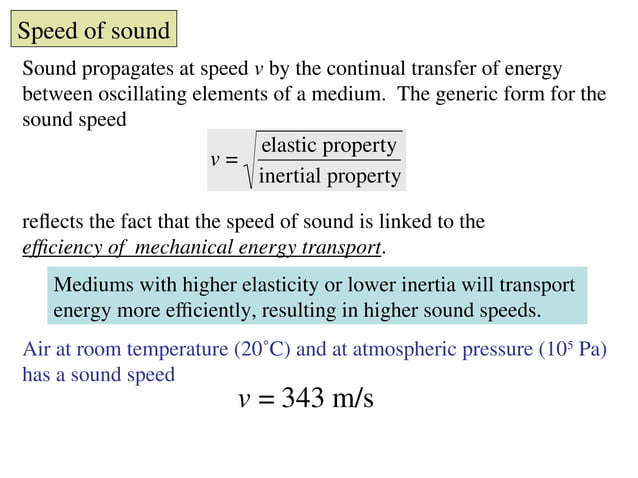 physics of sound waves,type of sound ,equation of sound | PPT | Digital ...