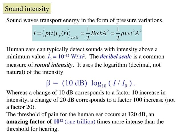 physics of sound waves,type of sound ,equation of sound | PPT | Digital ...