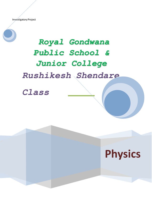 Physics Earth magnetic field using tangent galvanometer | DOCX ...