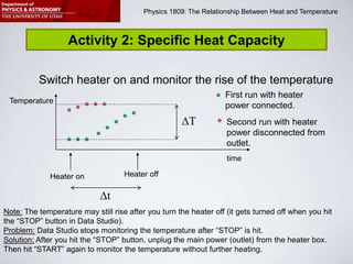 Physics 1809 Fall 2012 Heat and Temperature.ppt
