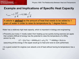 Physics 1809 Fall 2012 Heat and Temperature.ppt