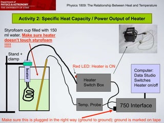 Physics 1809 Fall 2012 Heat and Temperature.ppt