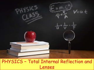 Physics 19 - Total Internal Reflection and Lenses.pptx