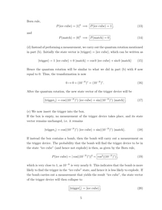 Quantum Interrogation: Interaction-Free Determination of Existence (Physics 19 Final Project ...