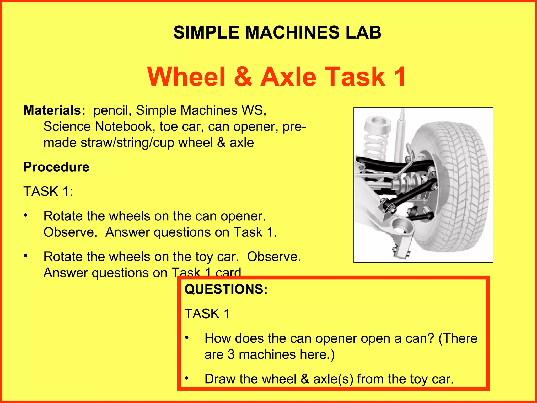Physics1b experiments: Simple Machines- Detailed lab experiments ...