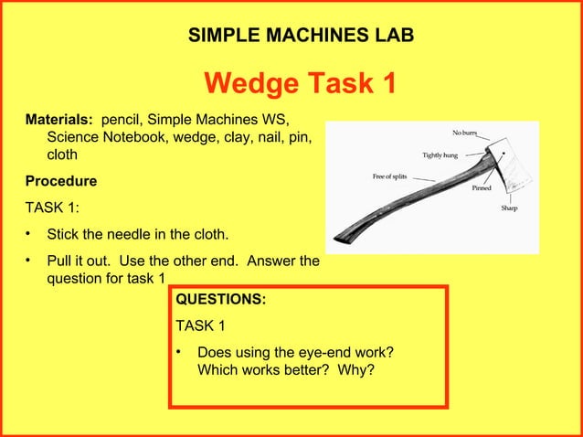 Physics1b experiments: Simple Machines- Detailed lab experiments ...
