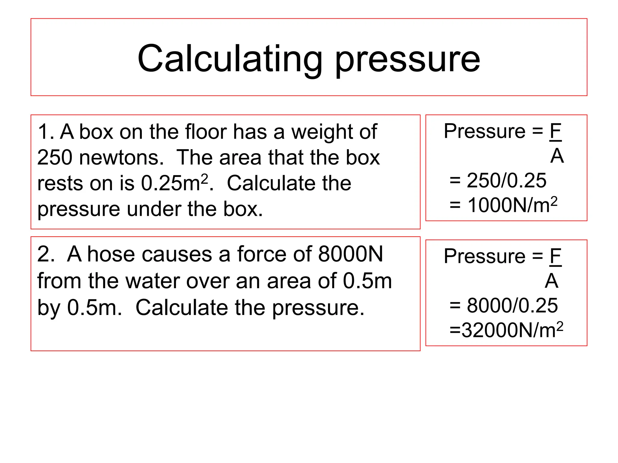 Physics 1 Density and Pressure Edexcel Physics | PPTX