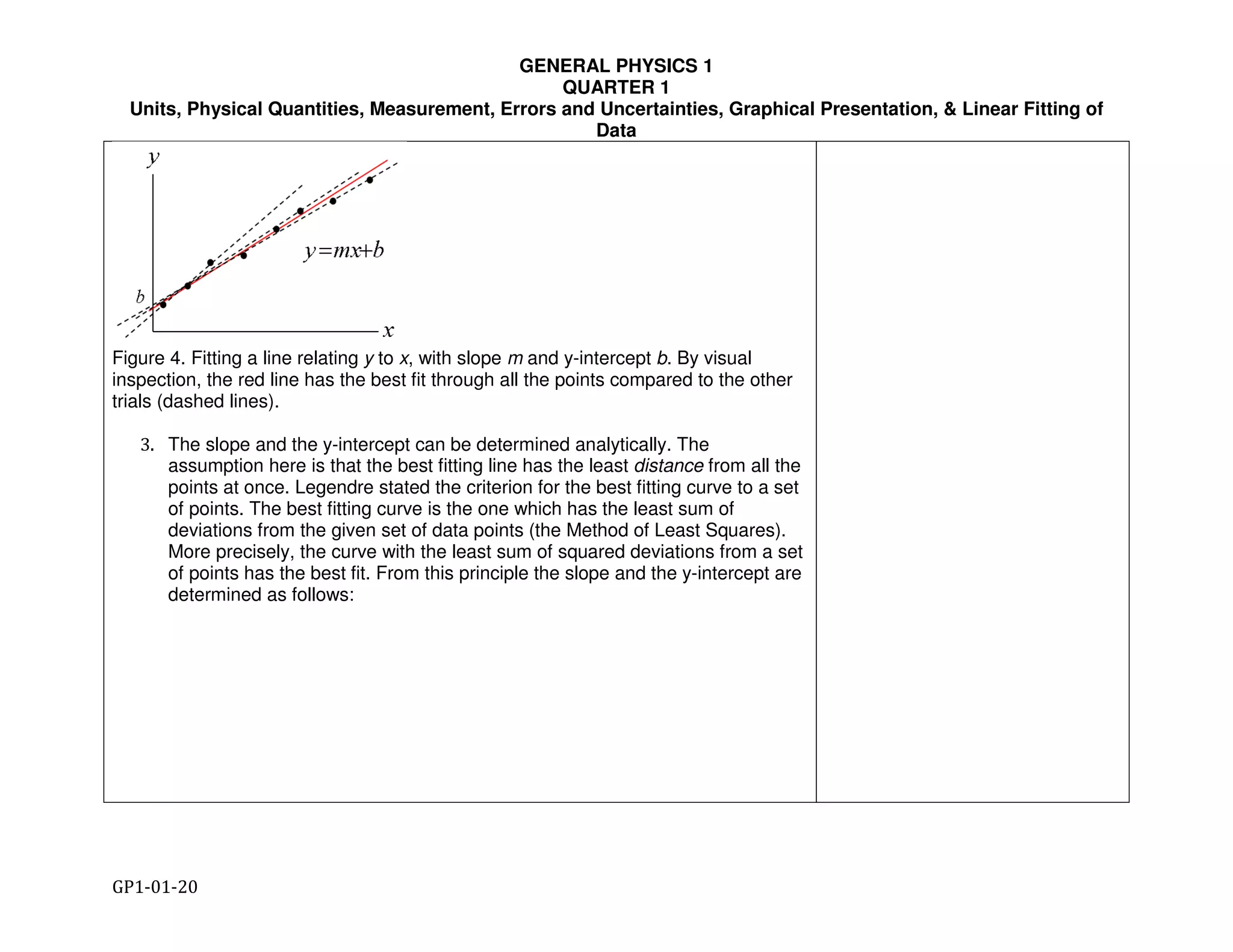 GENERAL PHYSICS 1 TEACHING GUIDE | PDF