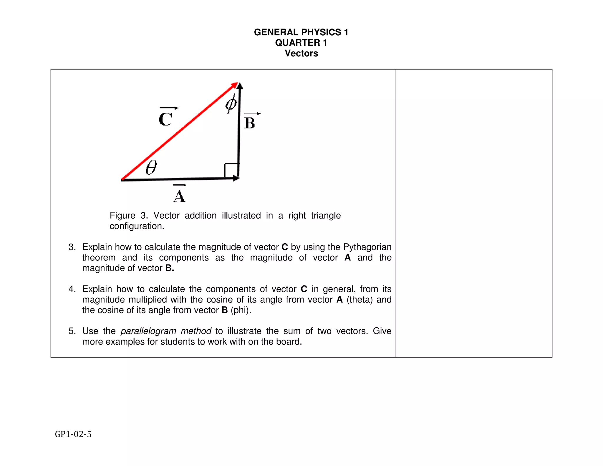 GENERAL PHYSICS 1 TEACHING GUIDE | PDF