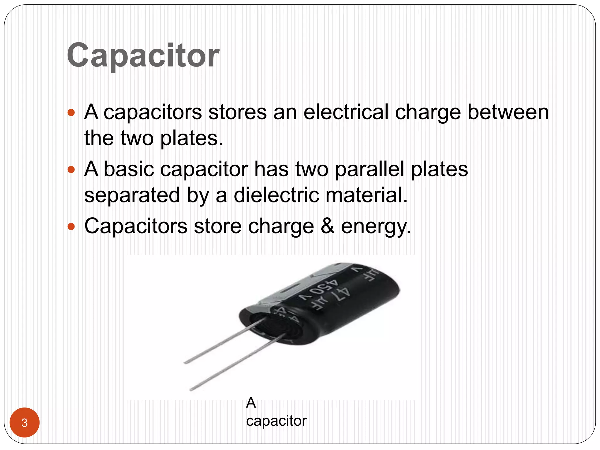 Capacitor & Capacitance | PPTX