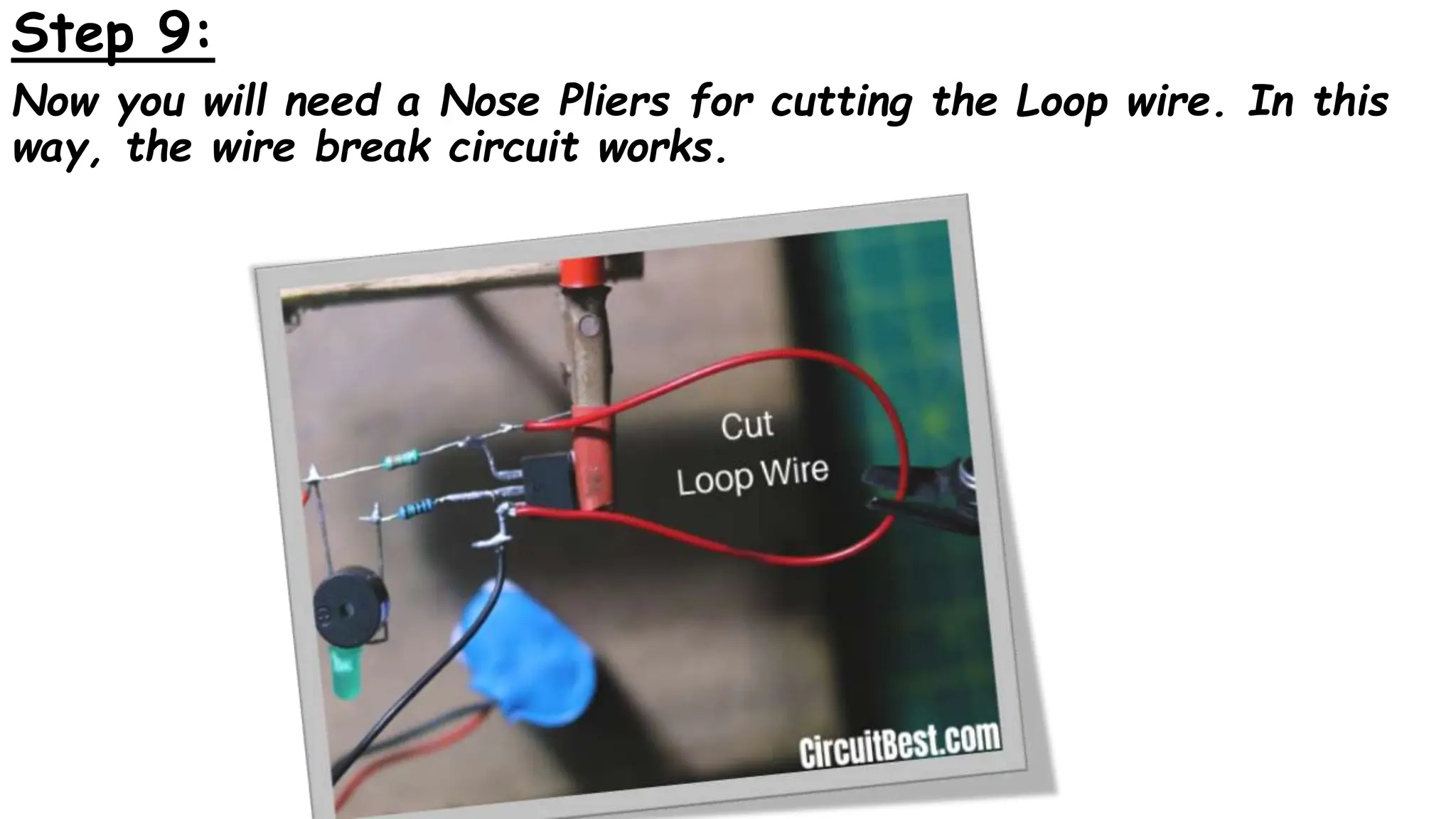 WIRE BREAK CIRCUIT ALARAM | PPTX