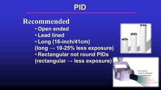 Radiation physics of dental x ray machine | PDF