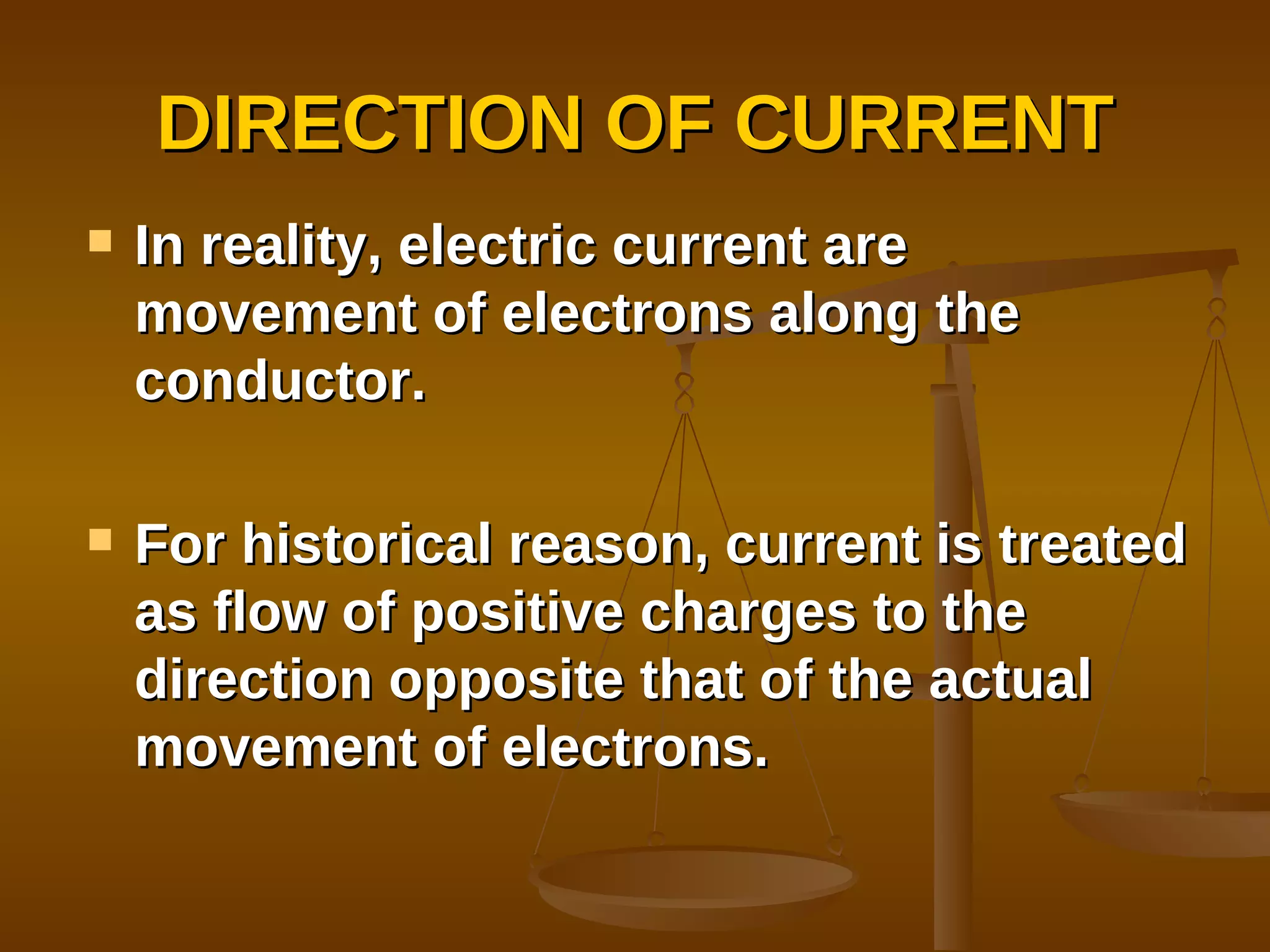 Electric Current | PPS