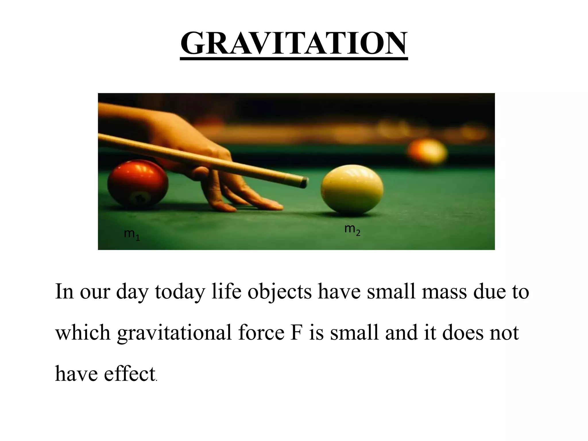 Gravitation slideshare | PPT