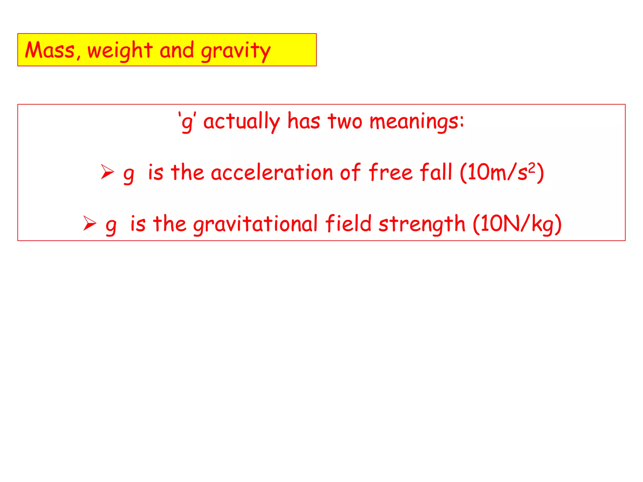 Physics 3 - Mass and Weight.pptx
