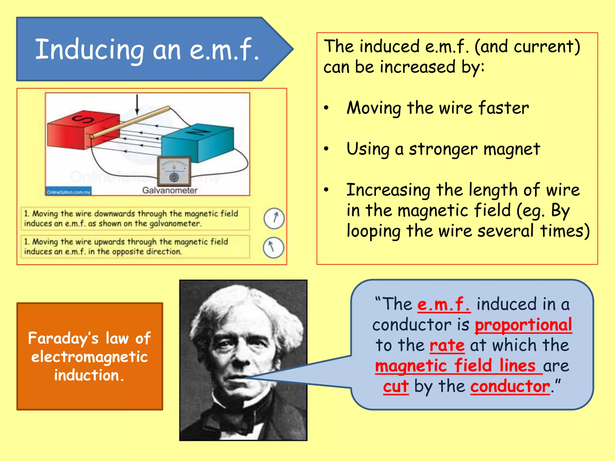 Physics 32 electromagnetic effects 1 | PPTX