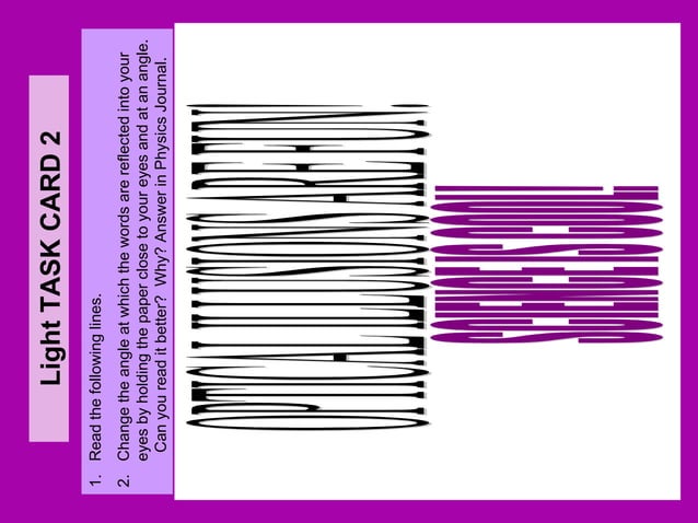 Physics3 experiments light, Detailed experiments on Light waves ...