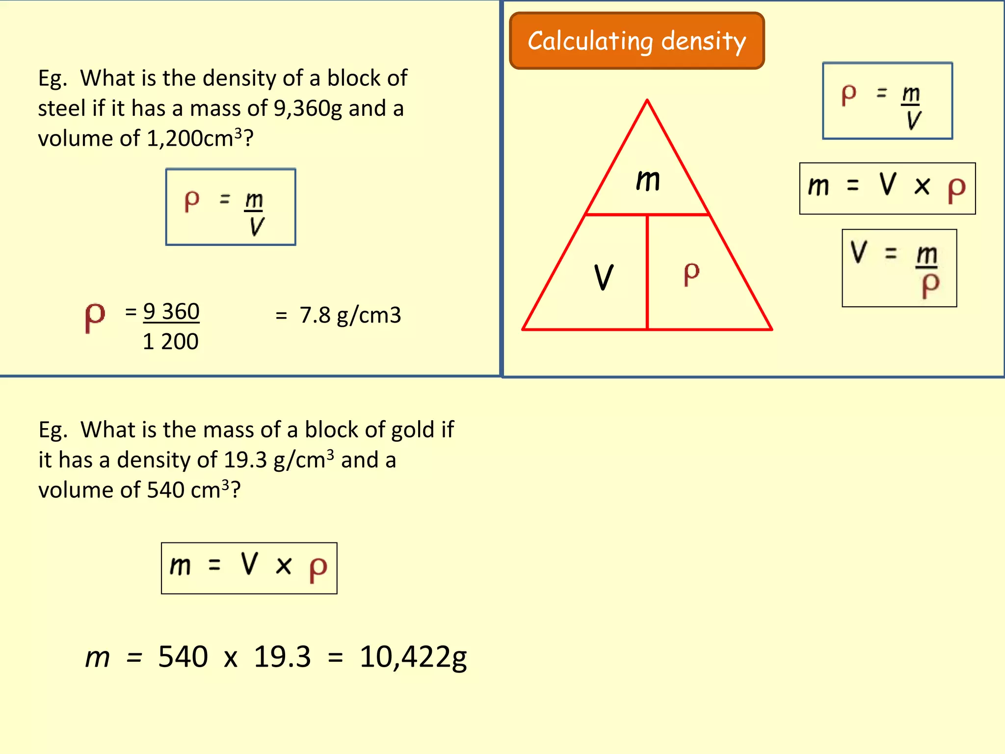 Physics 4 - Density.pptx | Physics | Science