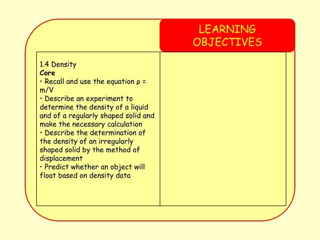 Physics 4 - Density.pptx | Physics | Science