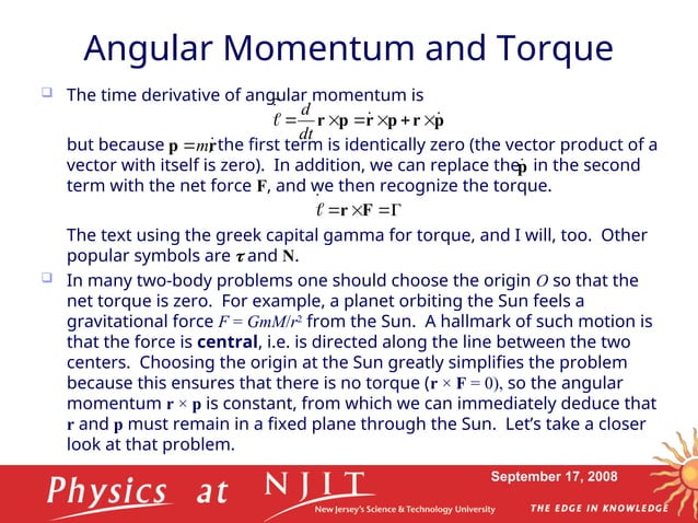 Basic Concept of physics430_lecture06.ppt